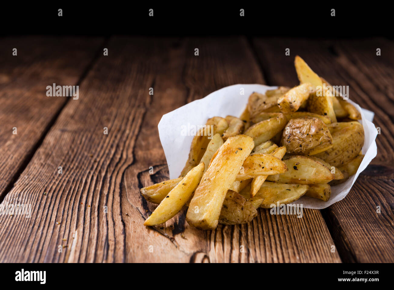 Portion homemade french fries hi-res stock photography and images - Alamy