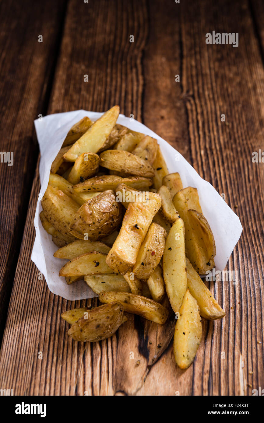 Portion homemade french fries hi-res stock photography and images - Alamy