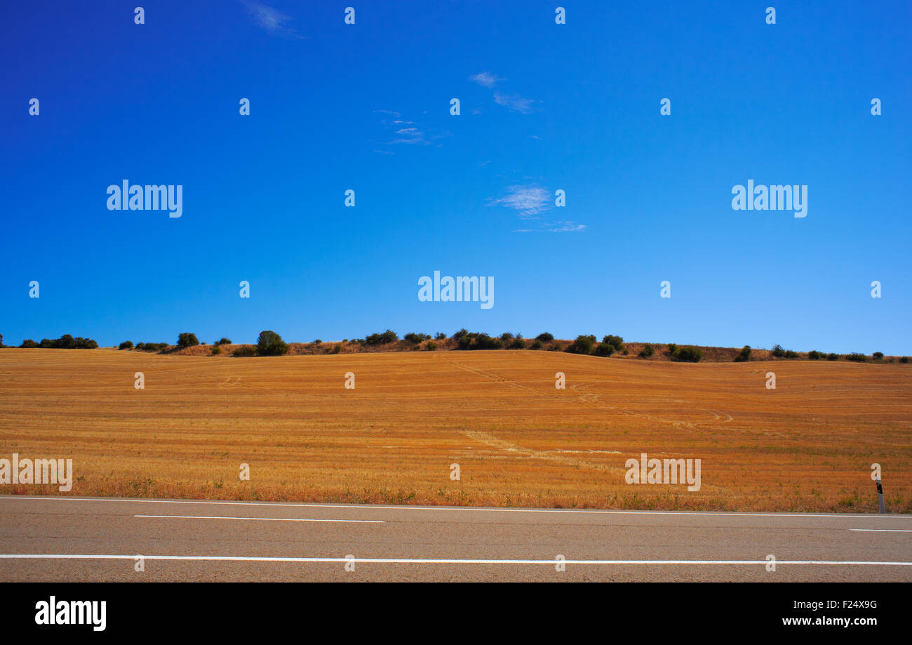 Road in the countryside, Spain Stock Photo - Alamy