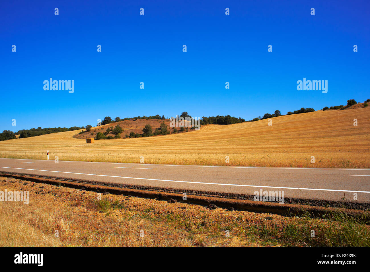 Road in the countryside, Spain Stock Photo - Alamy