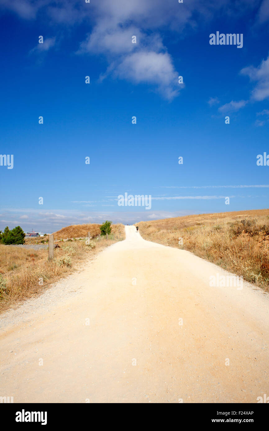Road in the Spanish countryside Stock Photo - Alamy