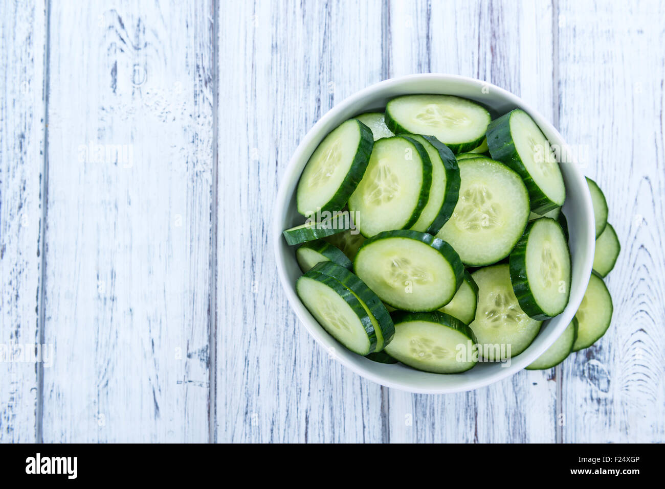 Portion of fresh and healthy Cucumbers (close-up shot Stock Photo - Alamy