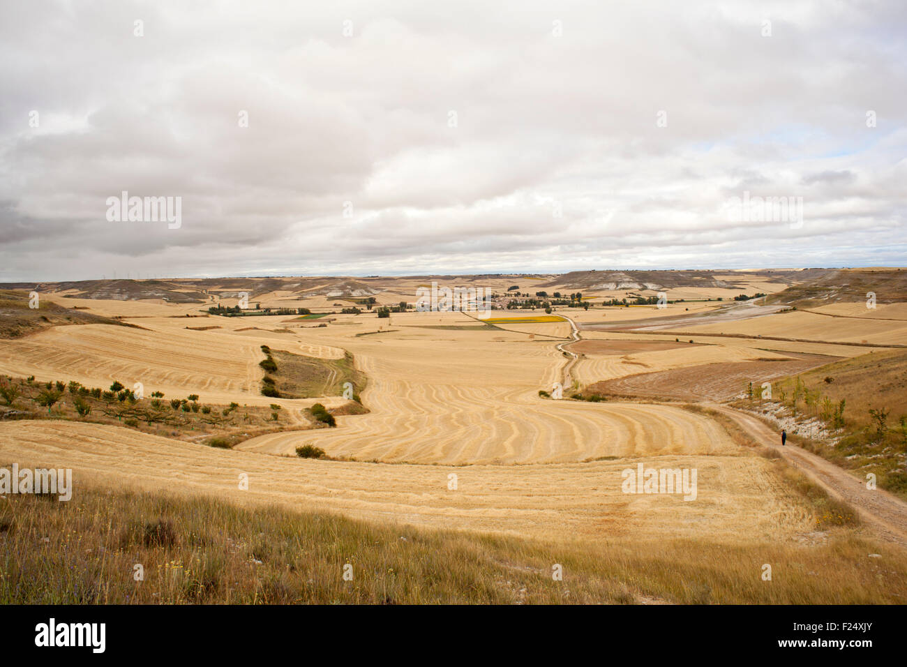 View of spanish countryside Stock Photo - Alamy