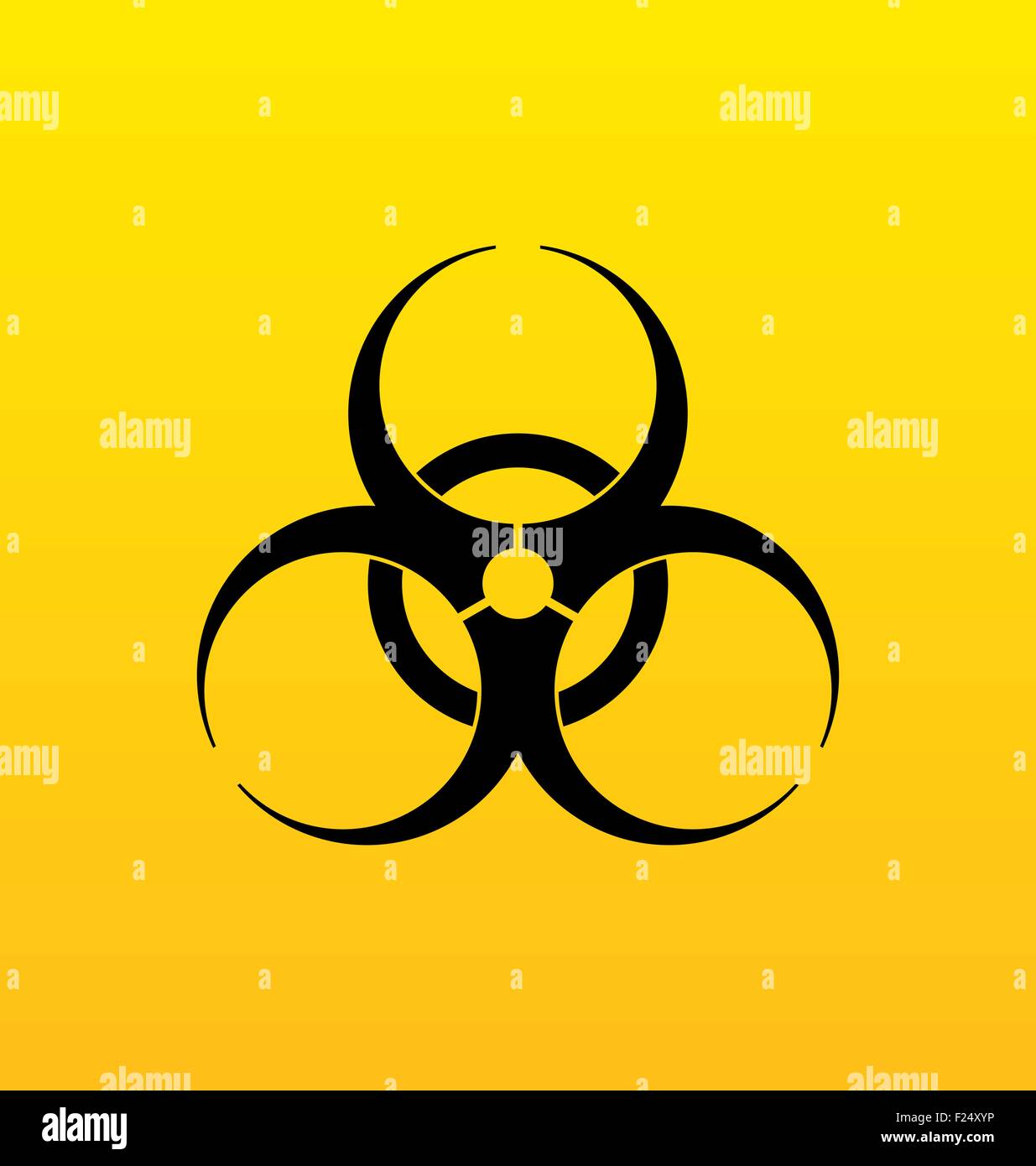 Bio hazard sign, danger symbol warning Stock Vector Image & Art - Alamy
