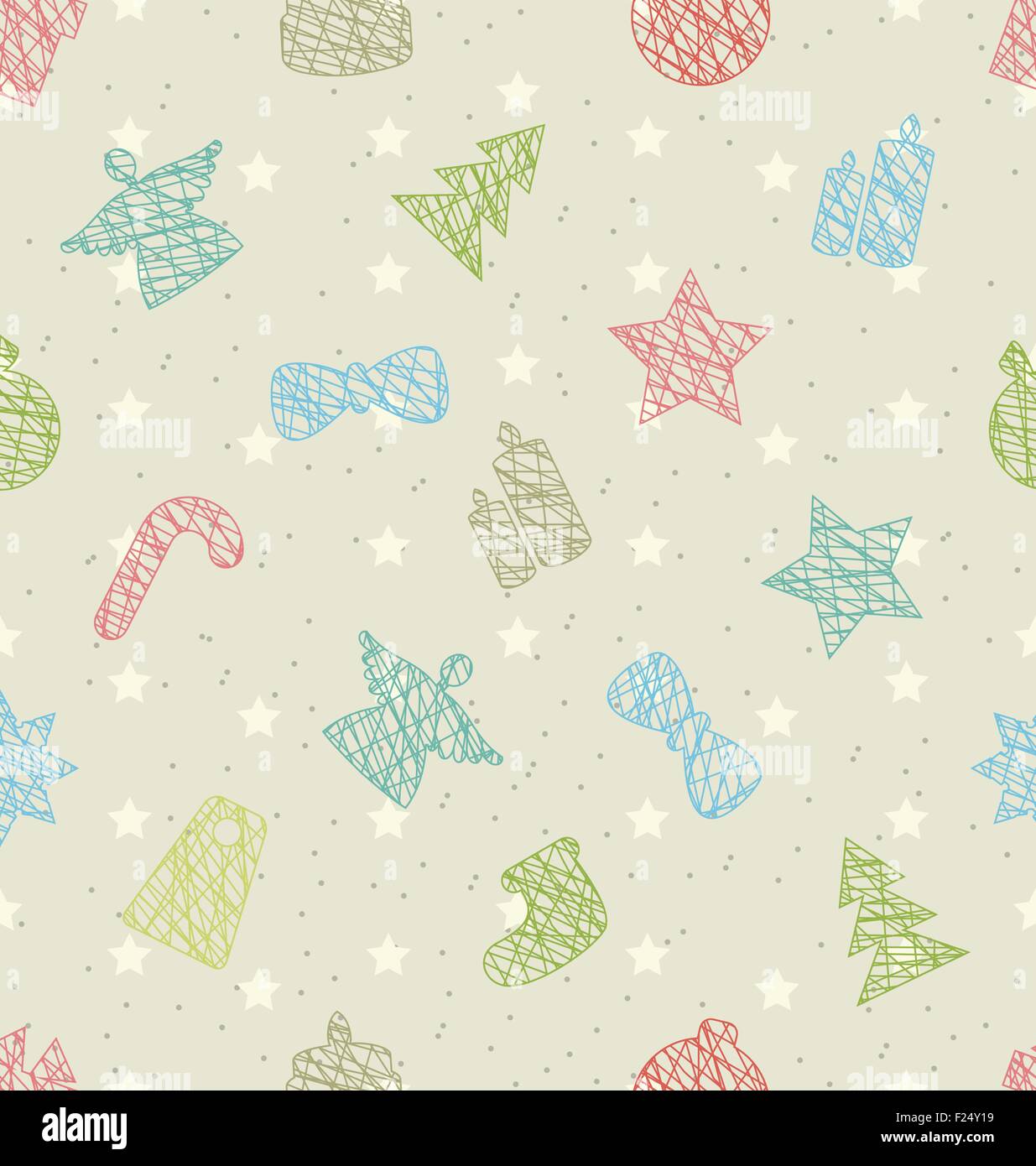 Seamless Texture for Happy New Year Stock Vector Image & Art - Alamy