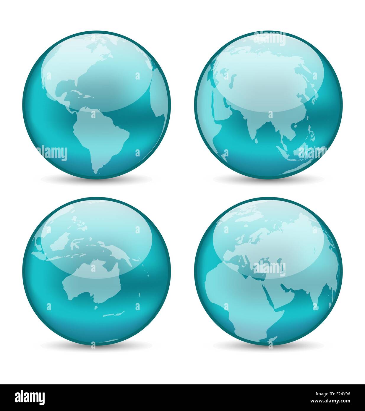 Map world showing global Stock Vector Images - Alamy