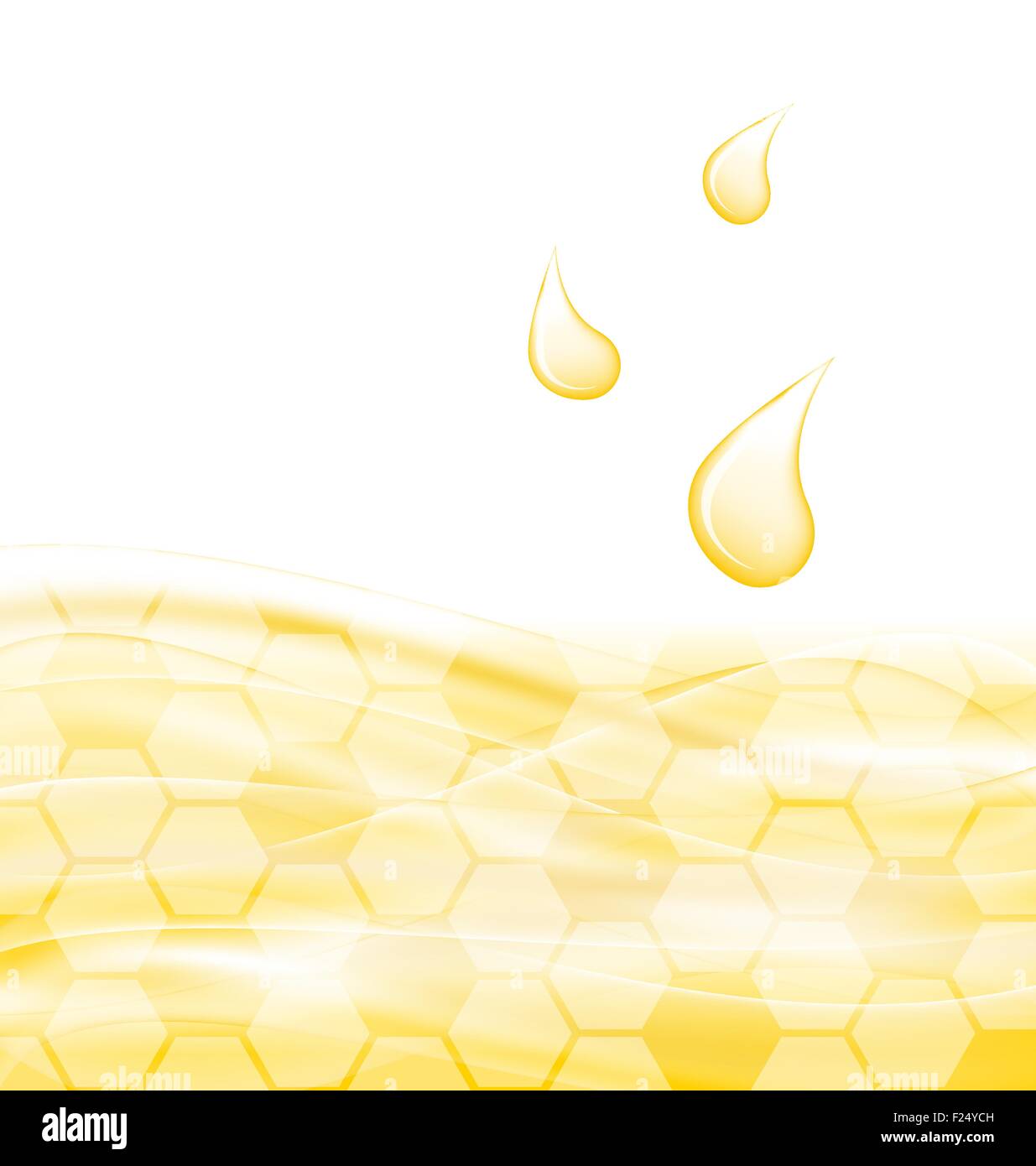 Abstract Background with Sweet Honey Drips Stock Vector Image & Art - Alamy