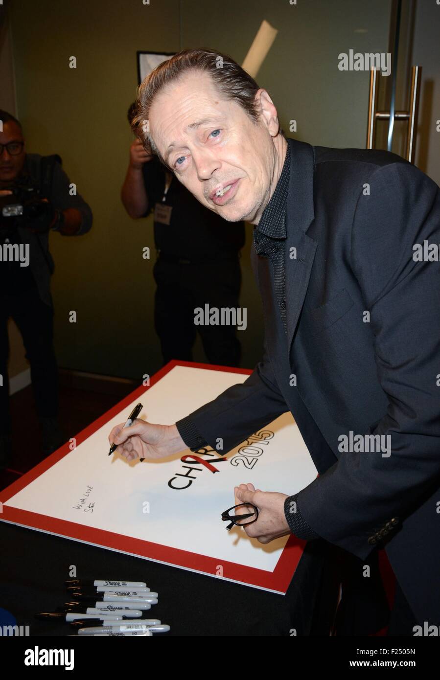 New York, NY, USA. 11th Sep, 2015. Steve Buscemi in attendance for BGC ...