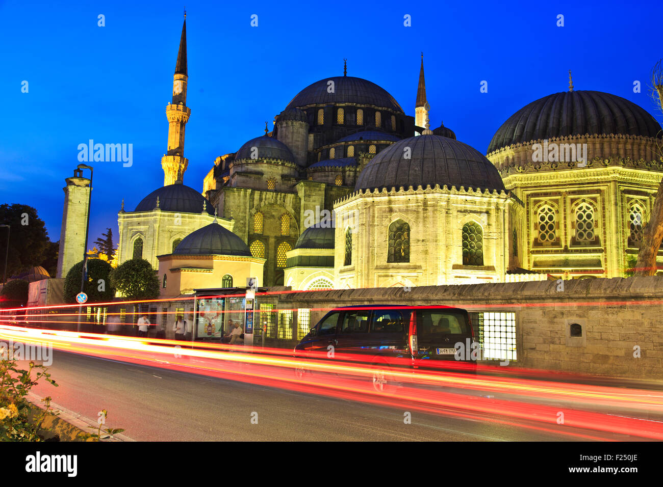Istanbul at night Stock Photo - Alamy