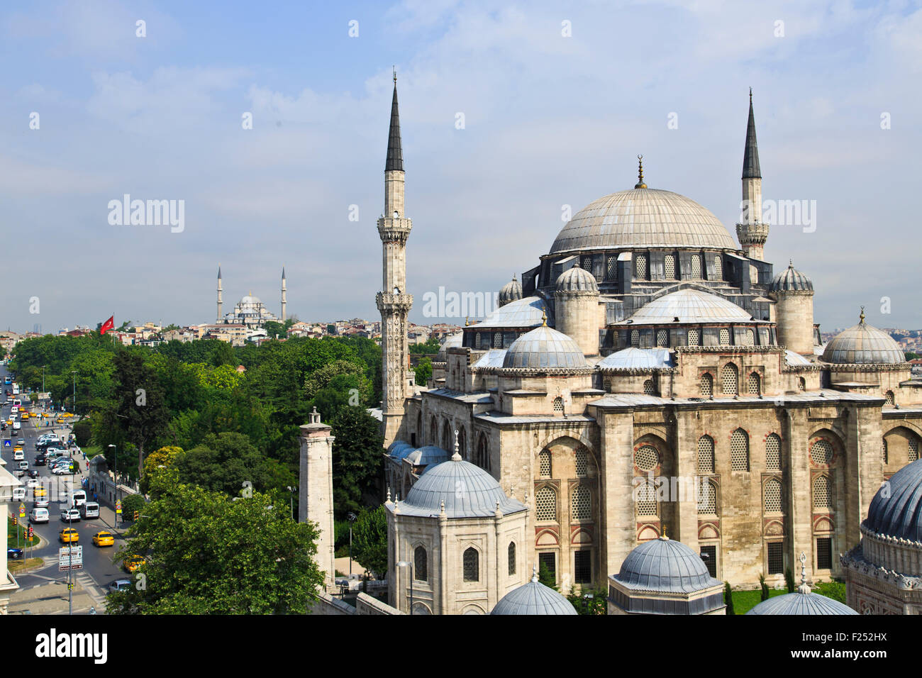 Islamic architecture of mosques in Istanbul , Turkey Stock Photo - Alamy