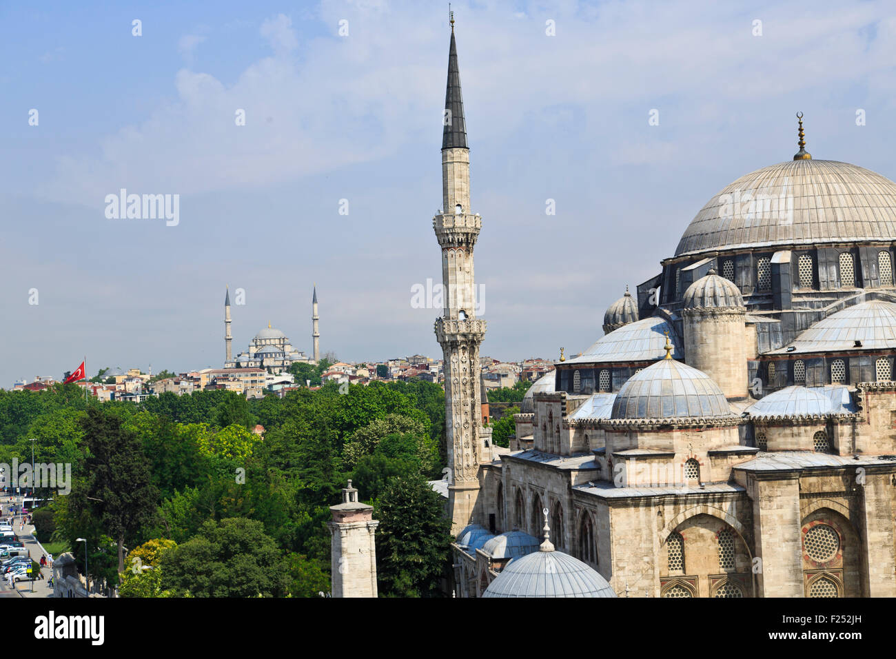 Islamic architecture of mosques in Istanbul , Turkey Stock Photo - Alamy