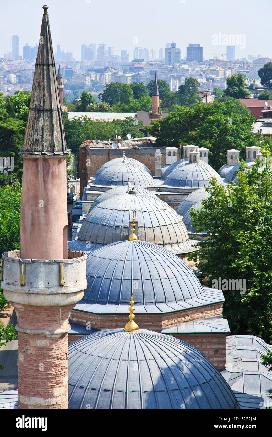 Islamic architecture of mosques in Istanbul , Turkey Stock Photo - Alamy