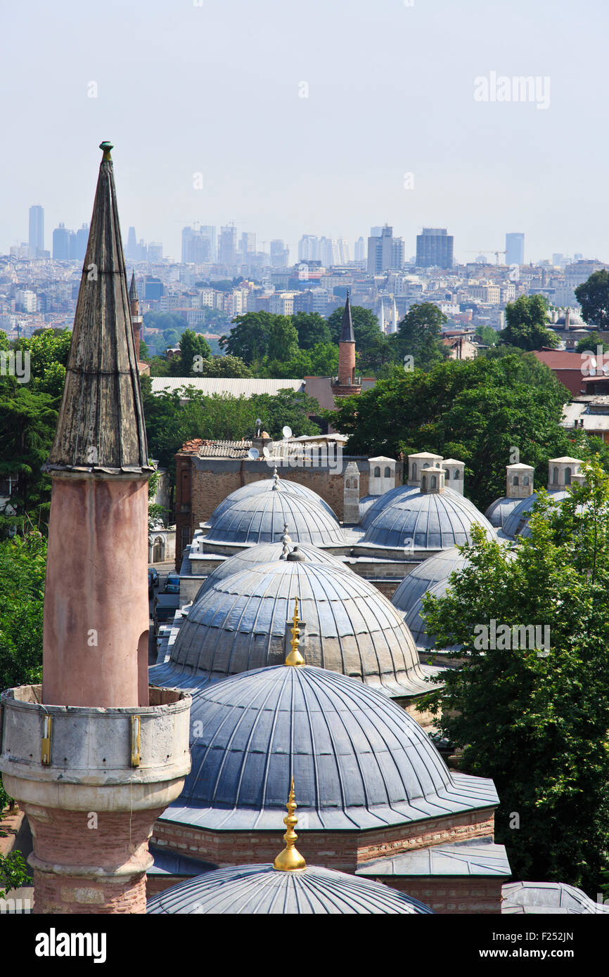 Islamic architecture of mosques in Istanbul , Turkey Stock Photo - Alamy