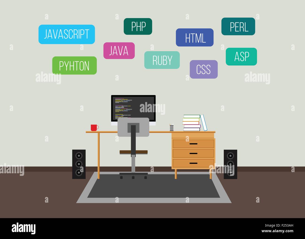 Css framework Stock Vector Images - Alamy