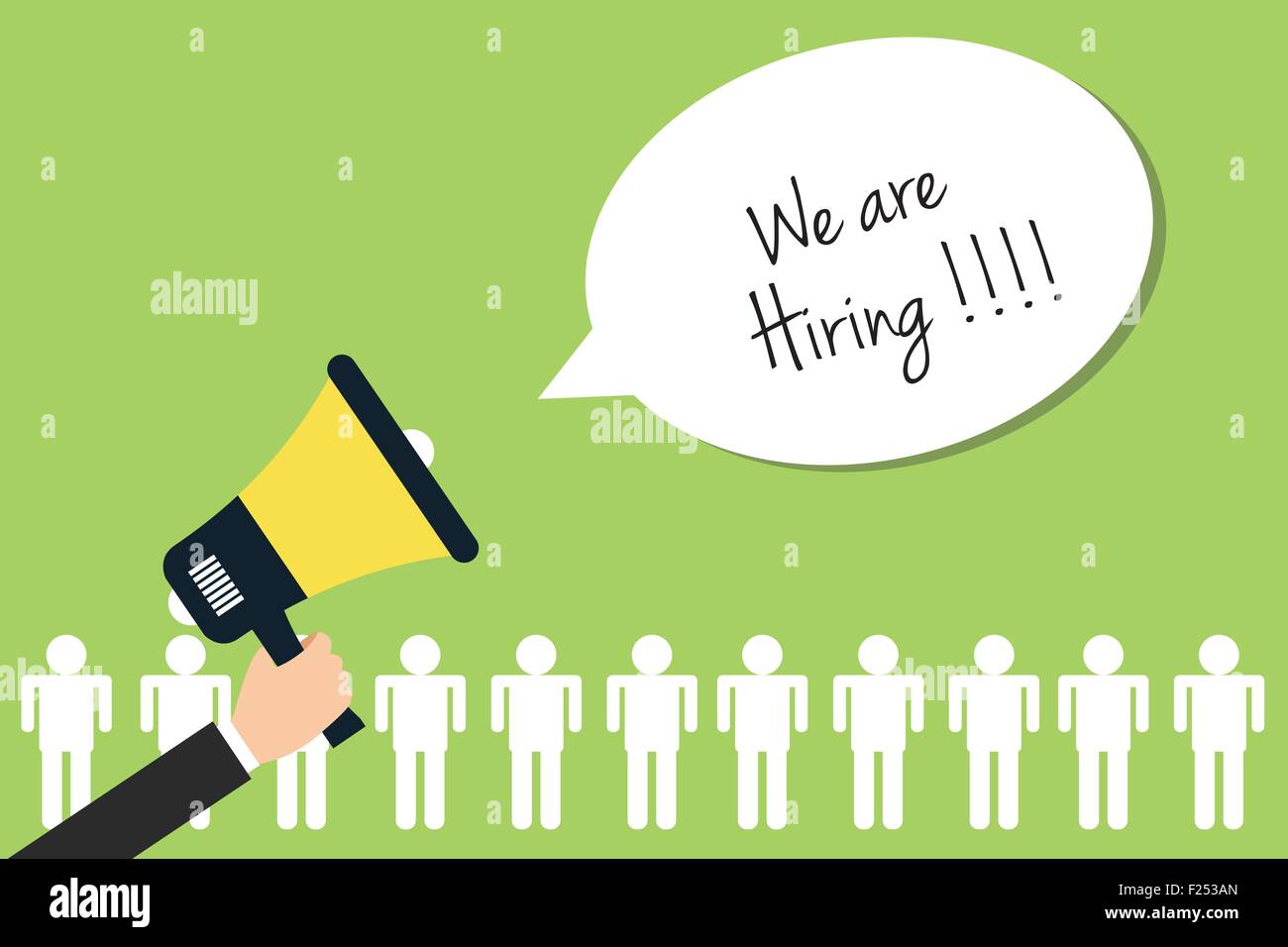 we are hiring Stock Vector Image & Art - Alamy