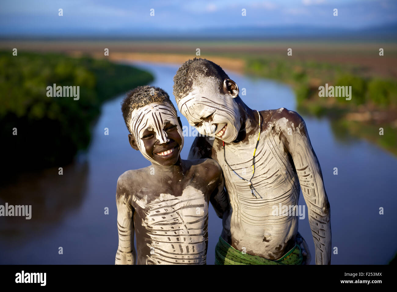 Mursi tribe warriors hi-res stock photography and images - Alamy