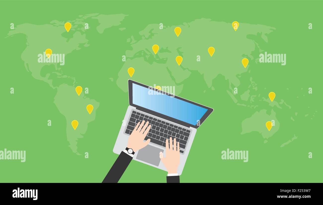 search or find online places Stock Vector Image & Art - Alamy