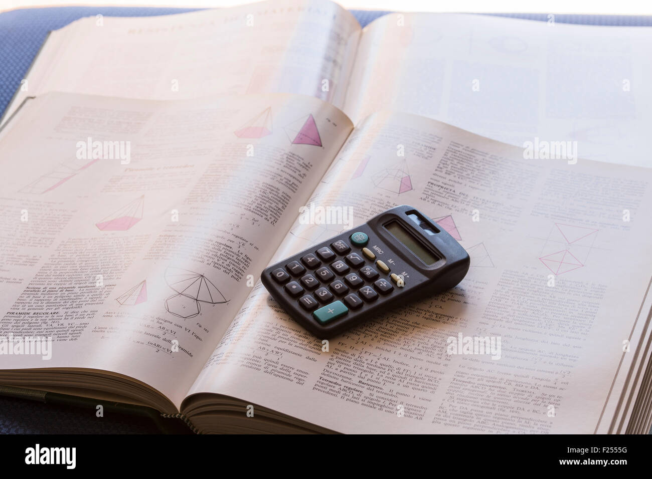 A student with a calculator hi-res stock photography and images - Alamy