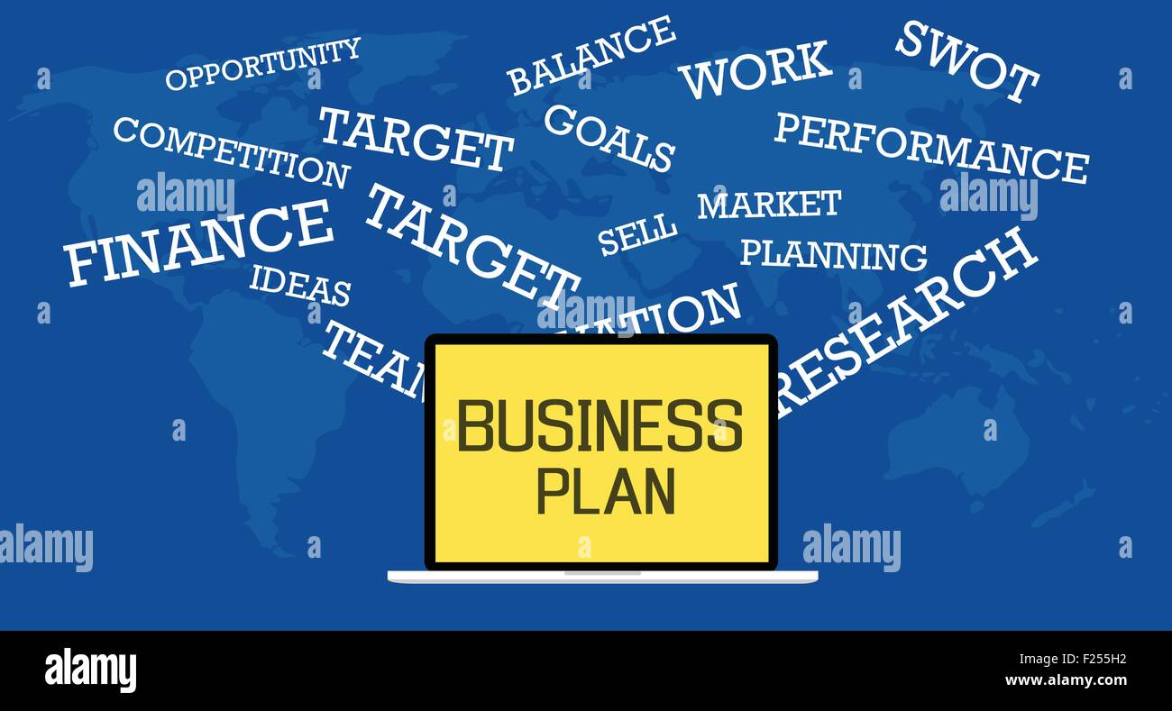 Concept mind map target Stock Vector Images - Alamy