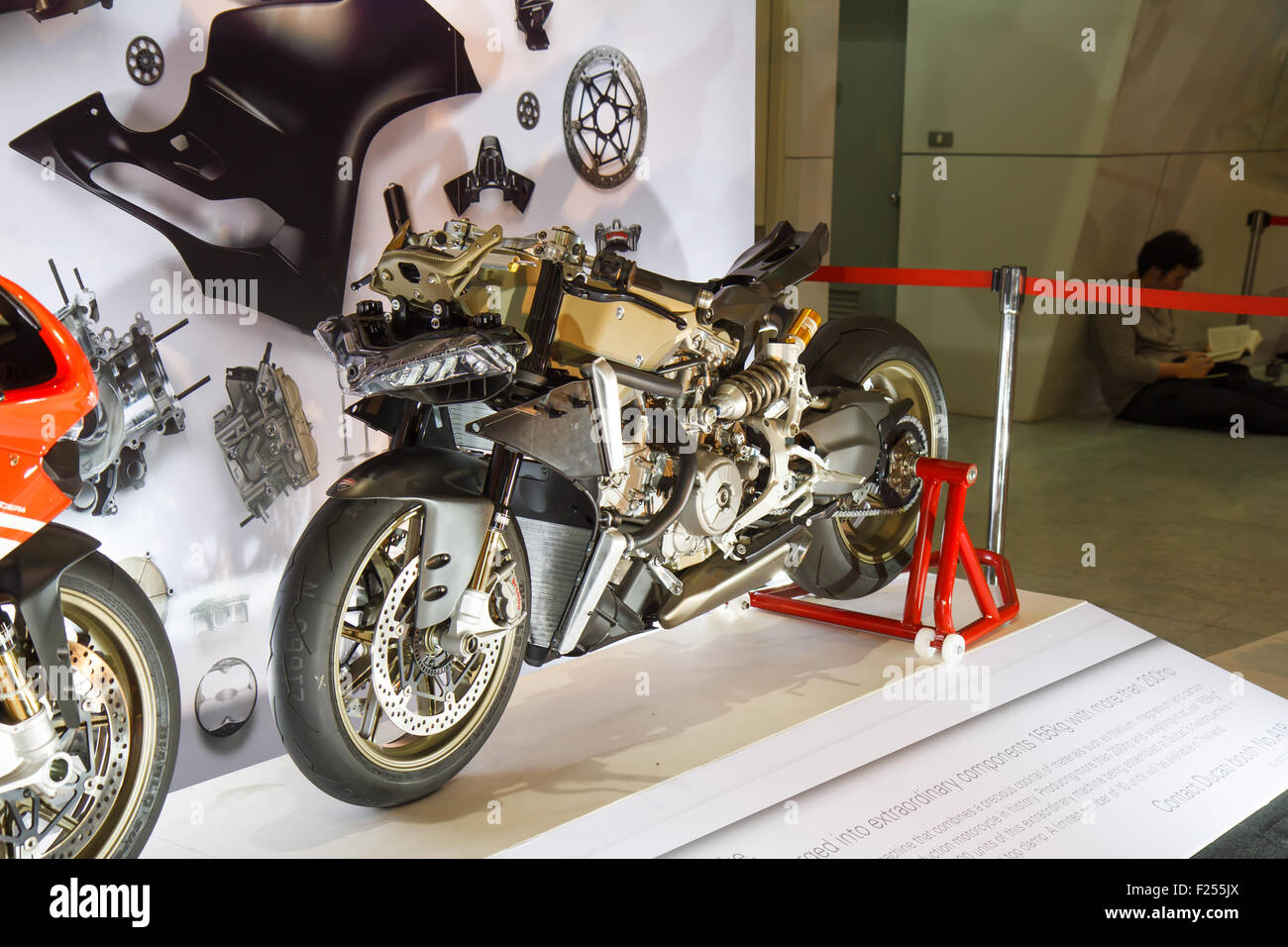 BANGKOK - MARCH 30: Ducati Superbike 1199 Panigale on display at The ...