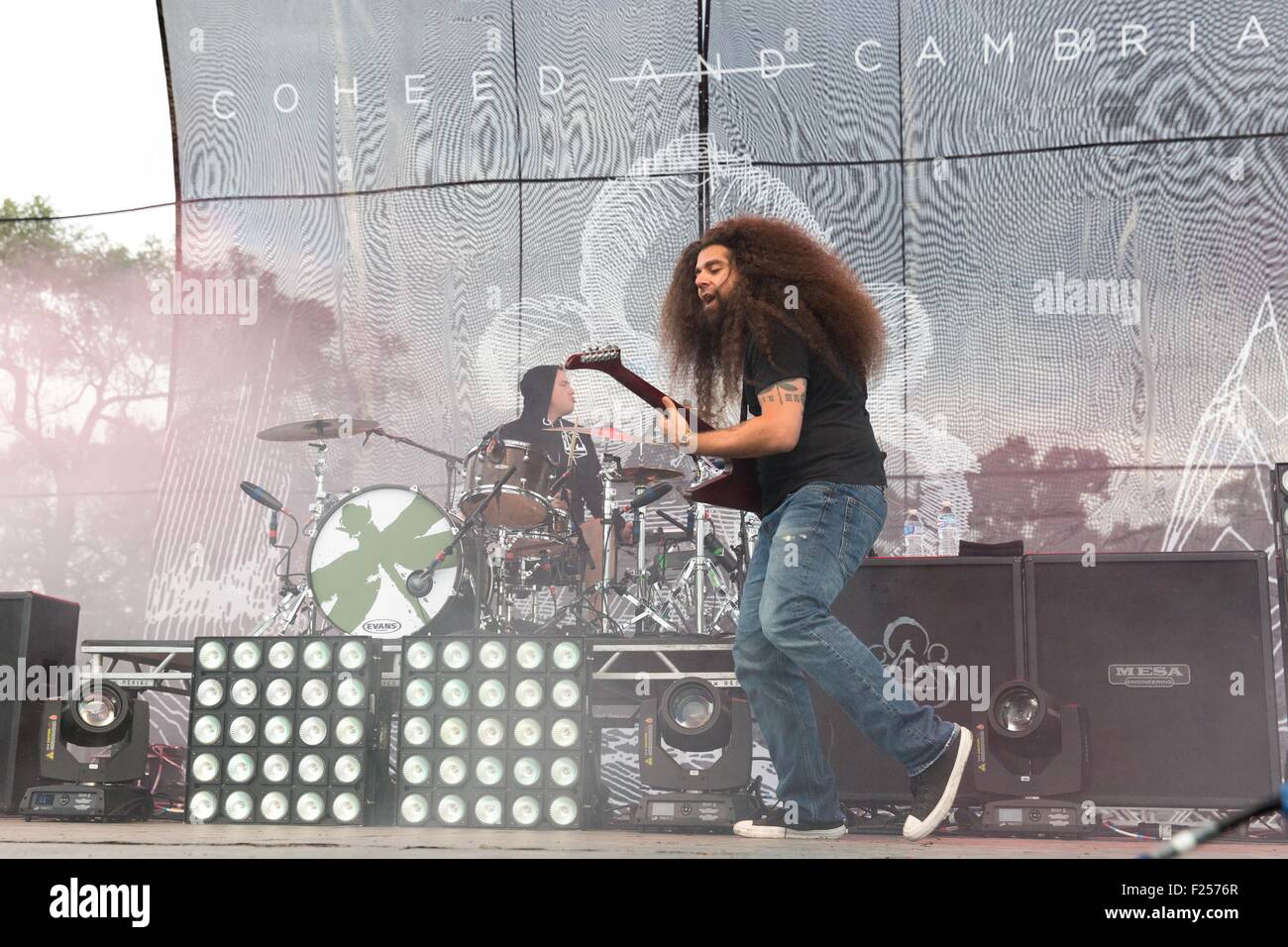 Chicago, Illinois, USA. 11th Sep, 2015. Musician CLAUDIO SANCHEZ of ...