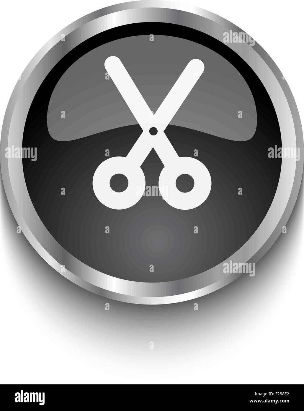 Scissors symbol hi-res stock photography and images - Alamy