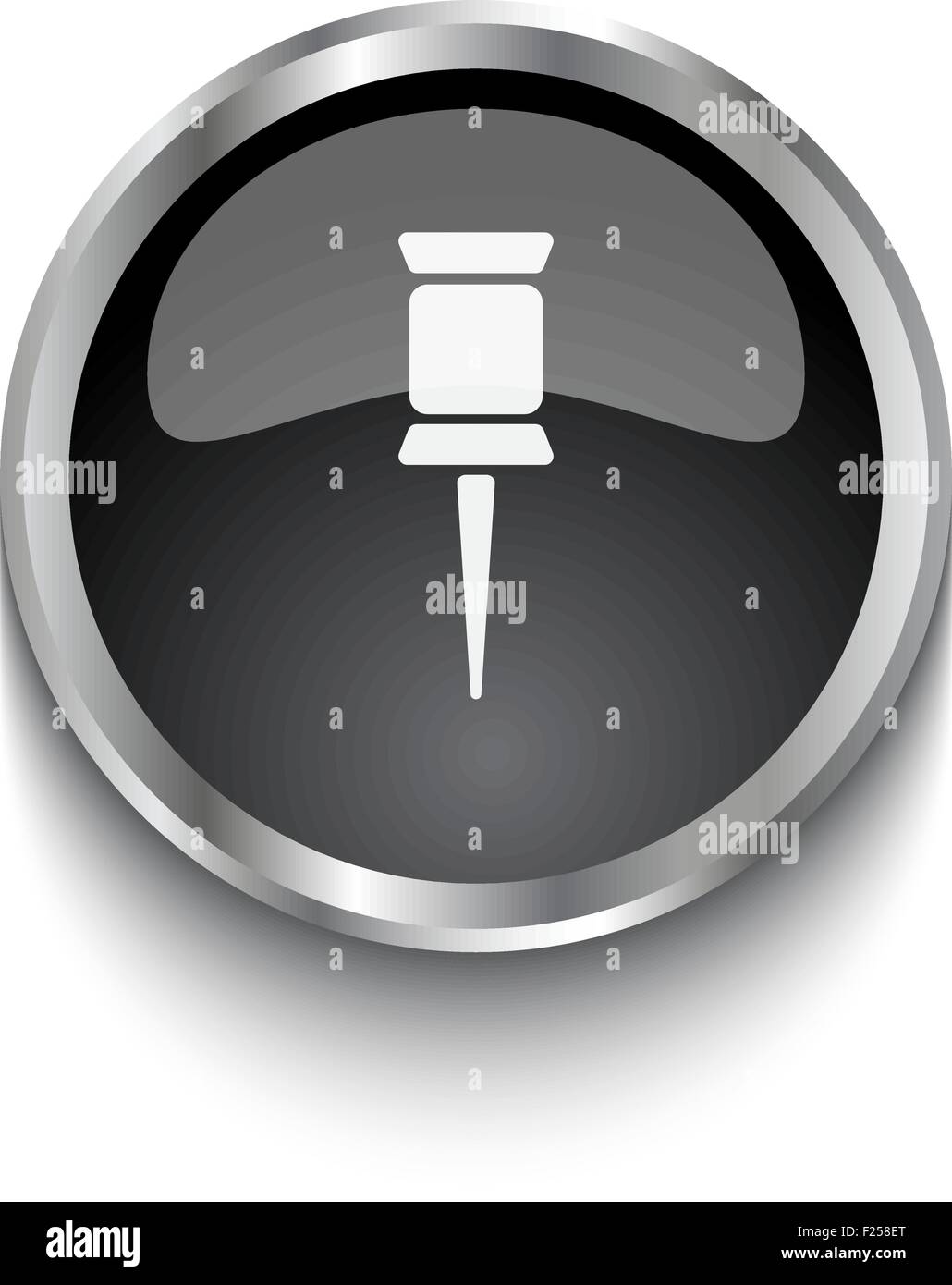 Pushpin symbol hi-res stock photography and images - Alamy