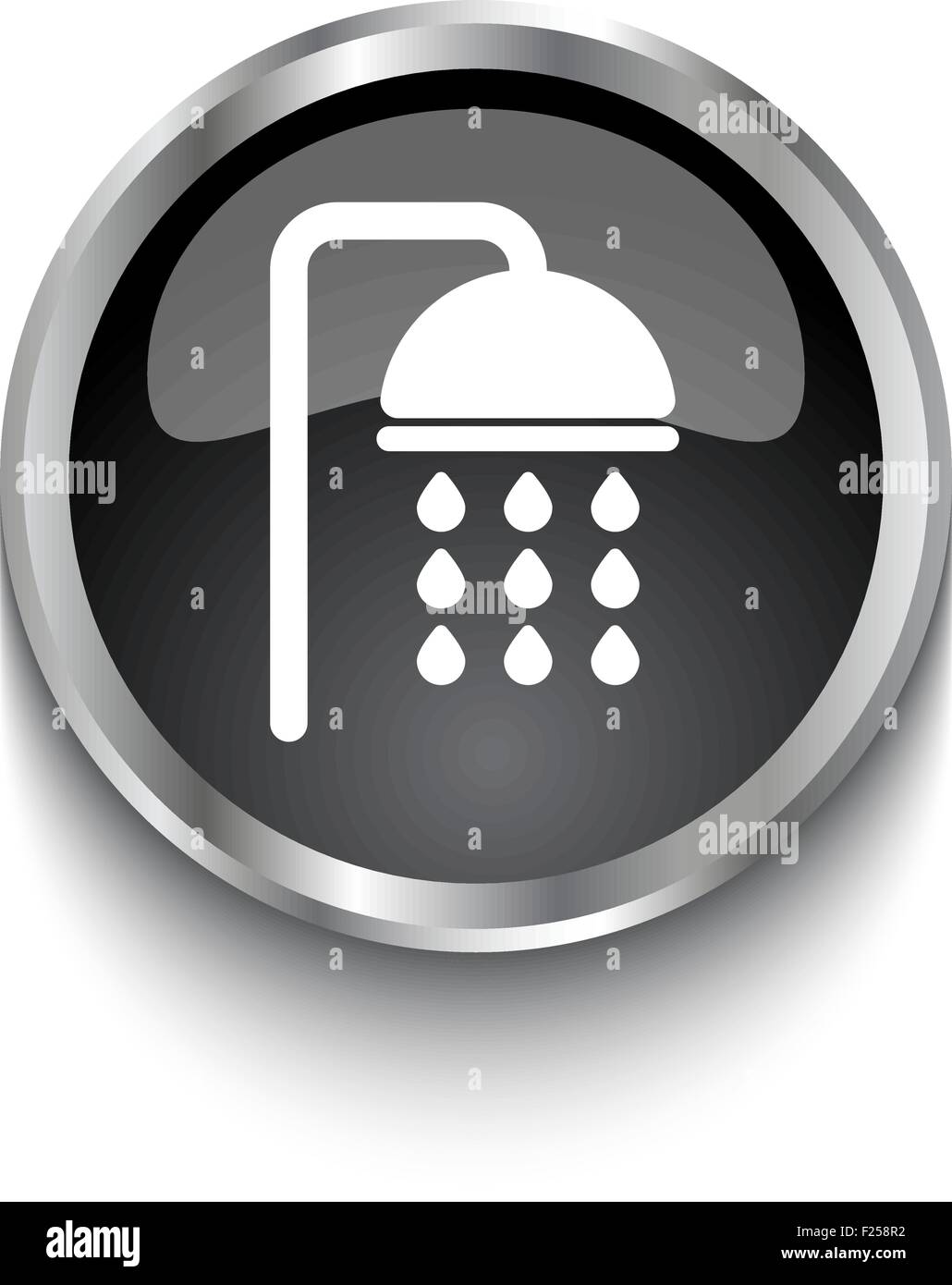 Shower symbol hi-res stock photography and images - Alamy