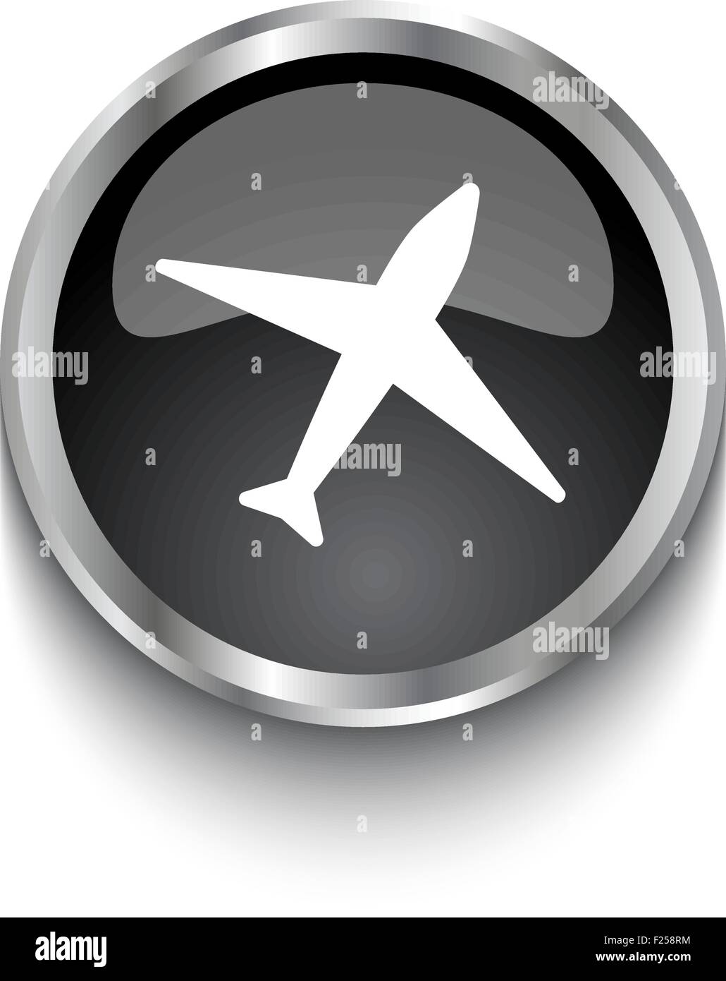 Airplane symbol Stock Vector Images - Alamy