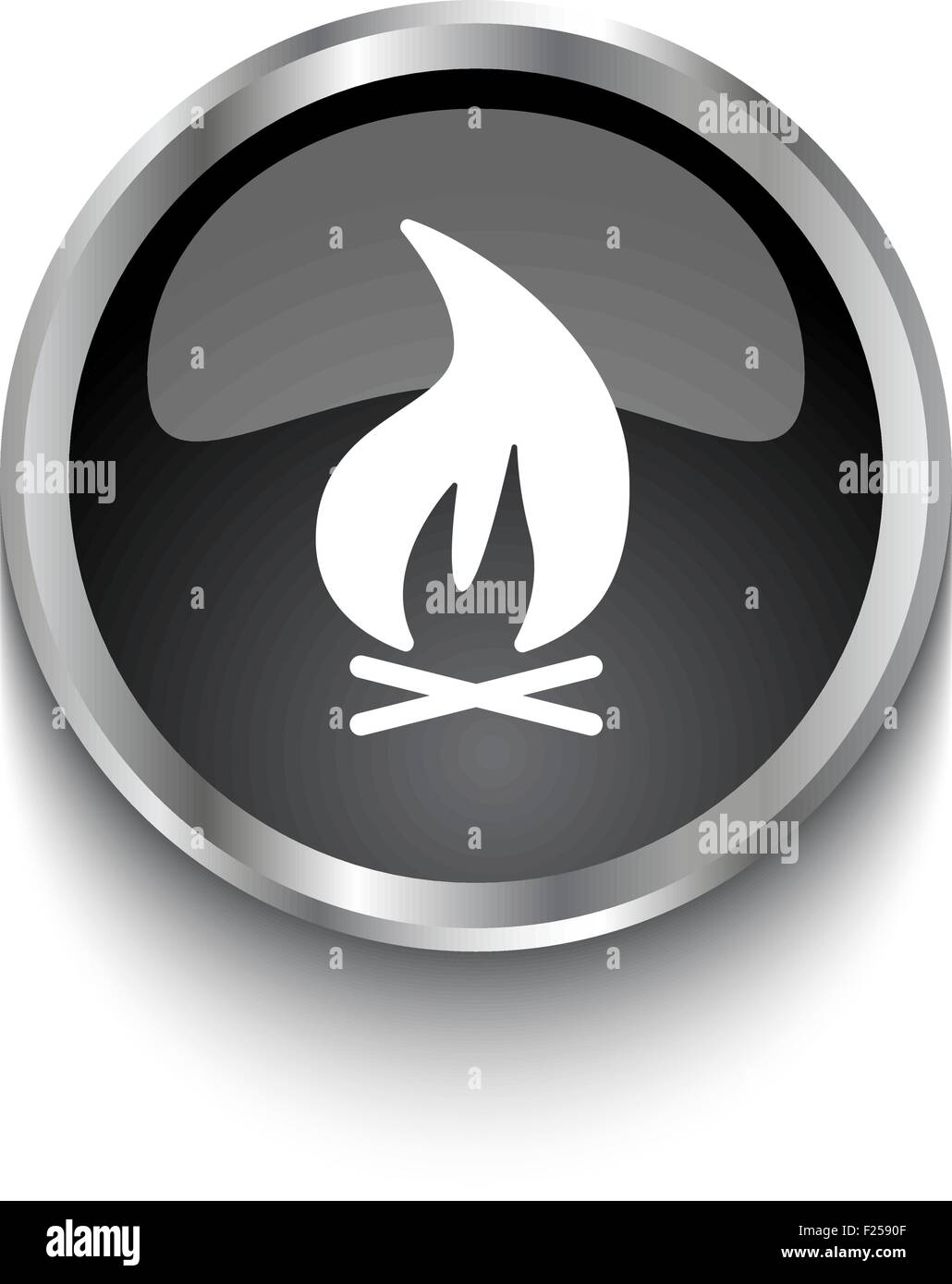 Bonfire symbol Stock Vector Images - Alamy