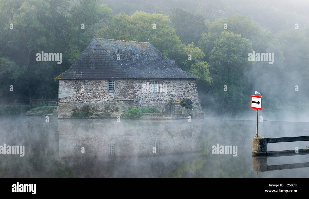 France, Ille et Vilaine, Bruz, Mill of Boel Stock Photo - Alamy