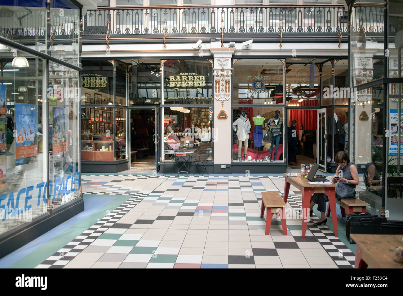 Deansgate Barton Arcade Manchester ,UK Stock Photo - Alamy