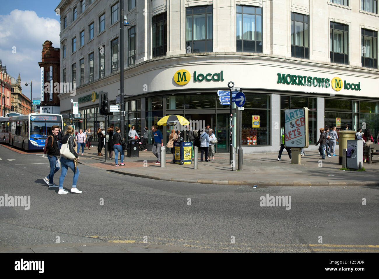 Morrisons Local Store Manchester,UK Stock Photo - Alamy