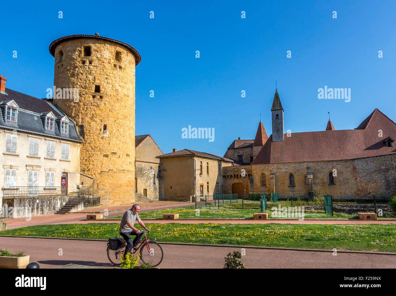 France, Loire, Charlieu, Saint Fortunatus' Abbey, Philippe Auguste ...