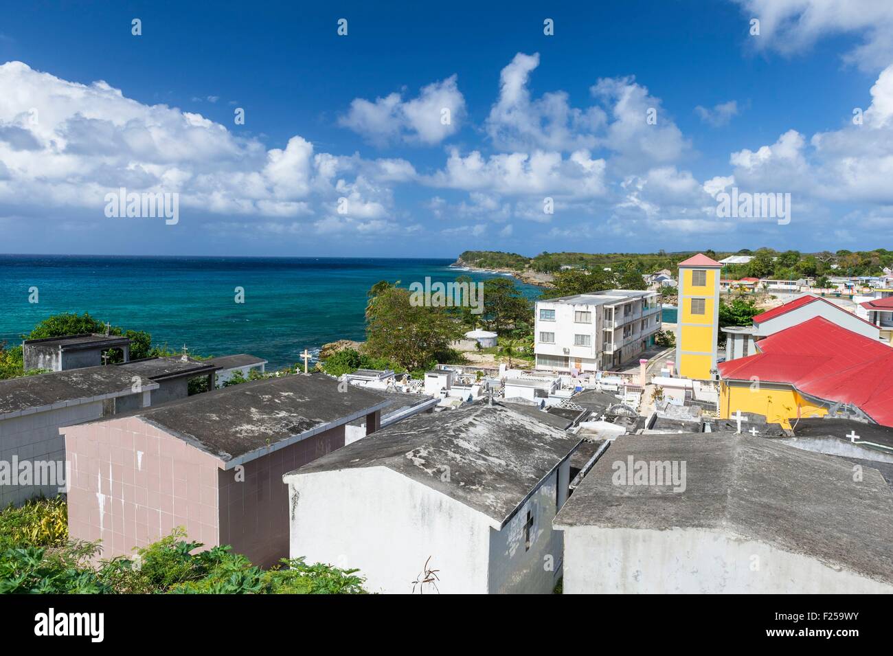 France, Guadeloupe (French West Indies), Grande Terre, Anse Bertrand ...