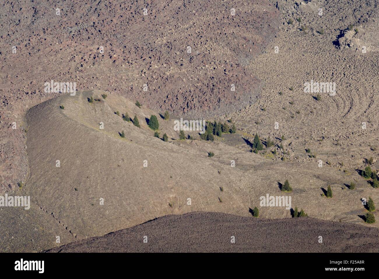 Indonesia, Sunda islands, Lombok, Gunung Rinjani National Park, lava ...