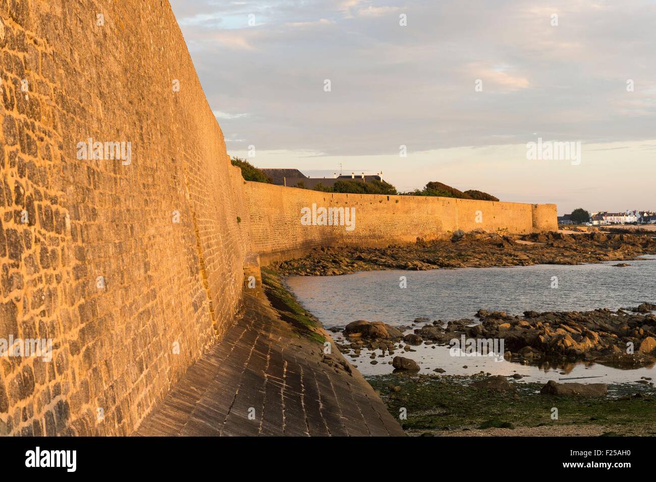 France, Morbihan, Port Louis, the walls Stock Photo - Alamy