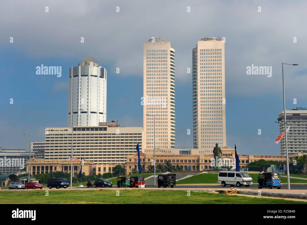 Sri Lanka, Western Province, Colombo District, Colombo, the World Trade ...