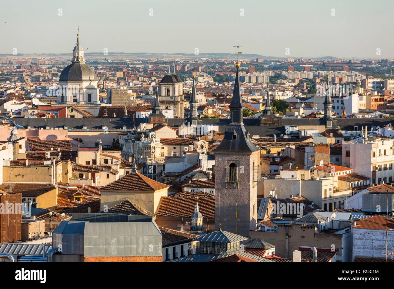 Madrid view window hi-res stock photography and images - Alamy