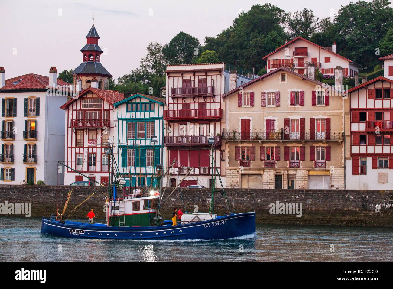 France, Pyrenees Atlantiques, Basque Country, Saint Jean de Luz, fish ...