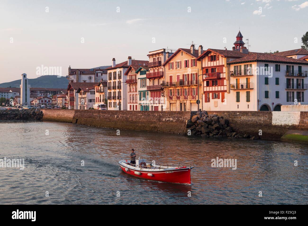 France, Pyrenees Atlantiques, Basque Country, Saint Jean de Luz, fish ...