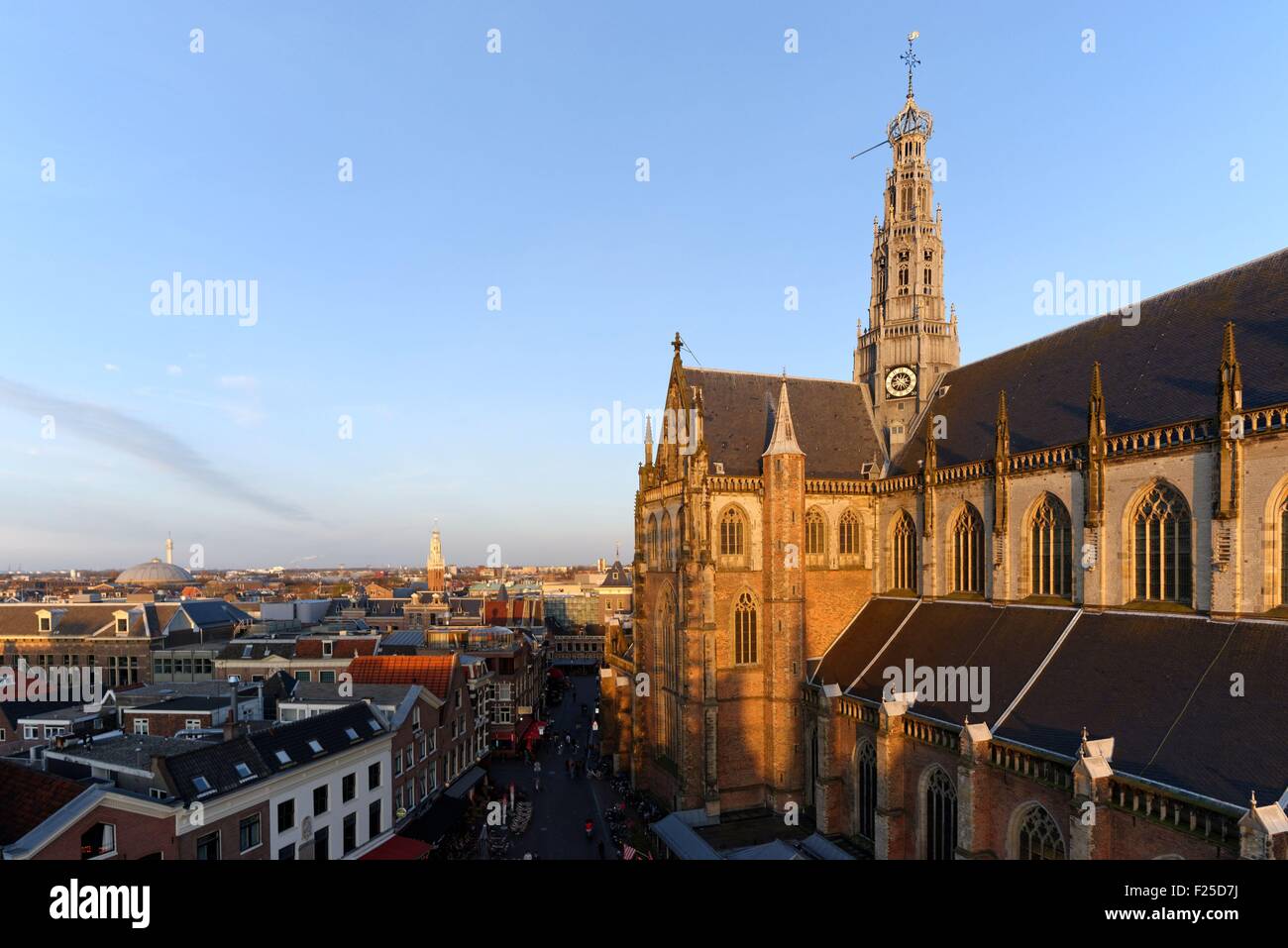 Netherlands, Northern Holland, Haarlem, Grote Kerk (St Bavon church ...