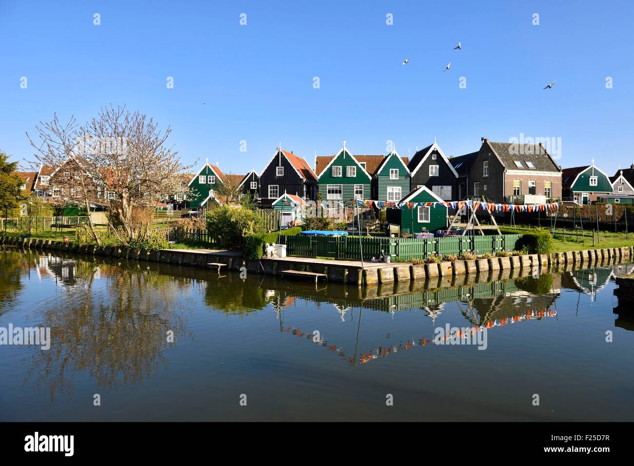Netherlands, Northern Holland, Marken village Stock Photo - Alamy