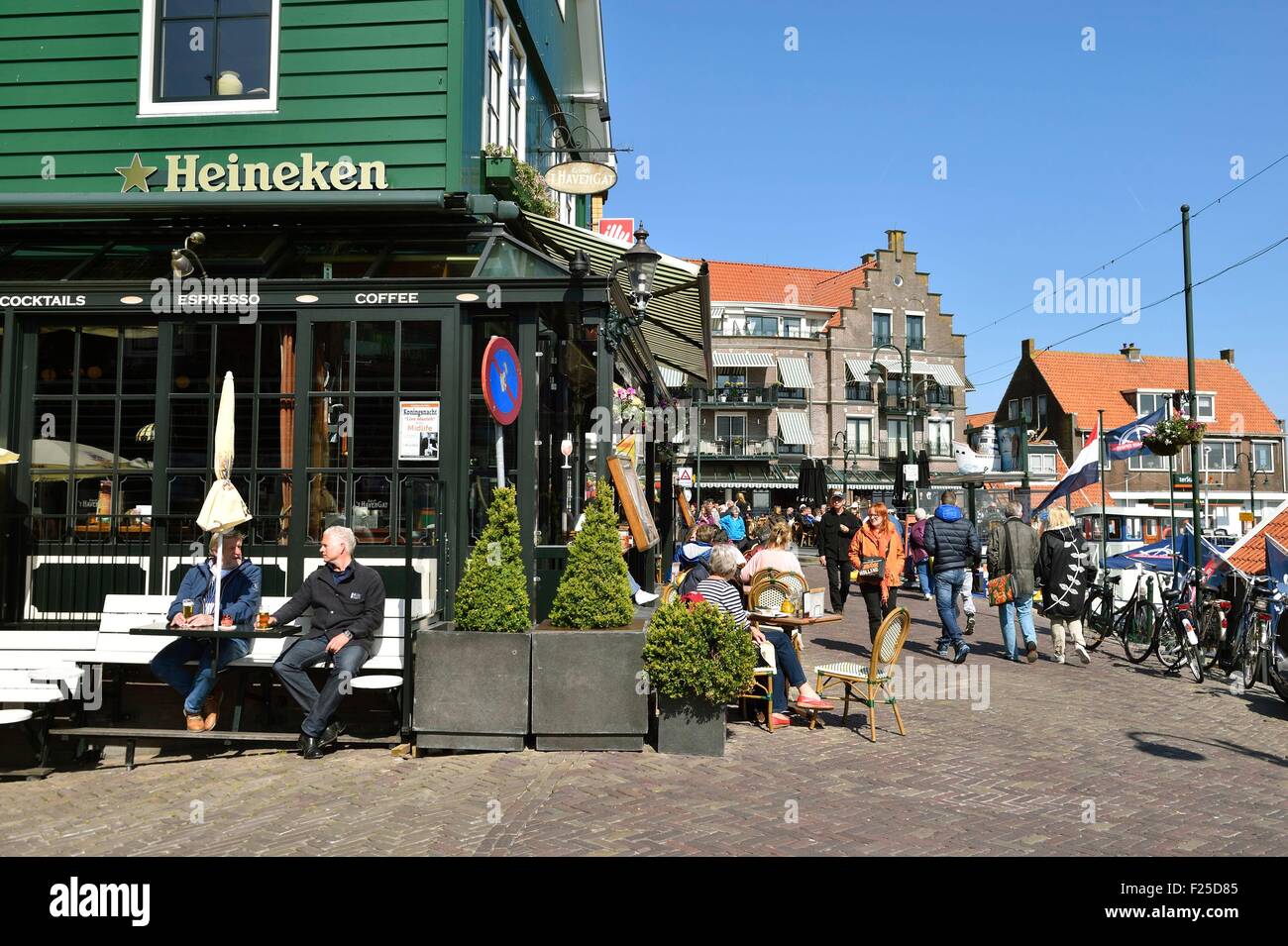 Volendam holland cafe hi-res stock photography and images - Alamy