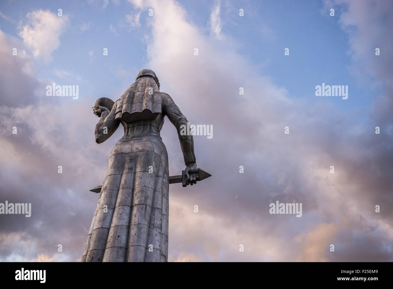 Huge Kartvlis Deda (or Kartlis Deda) monument on Sololaki hill (Mother ...