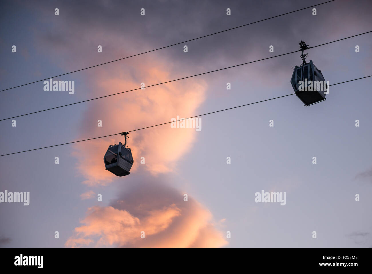 Georgia tbilisi ropeway aerial tramway hi-res stock photography and ...