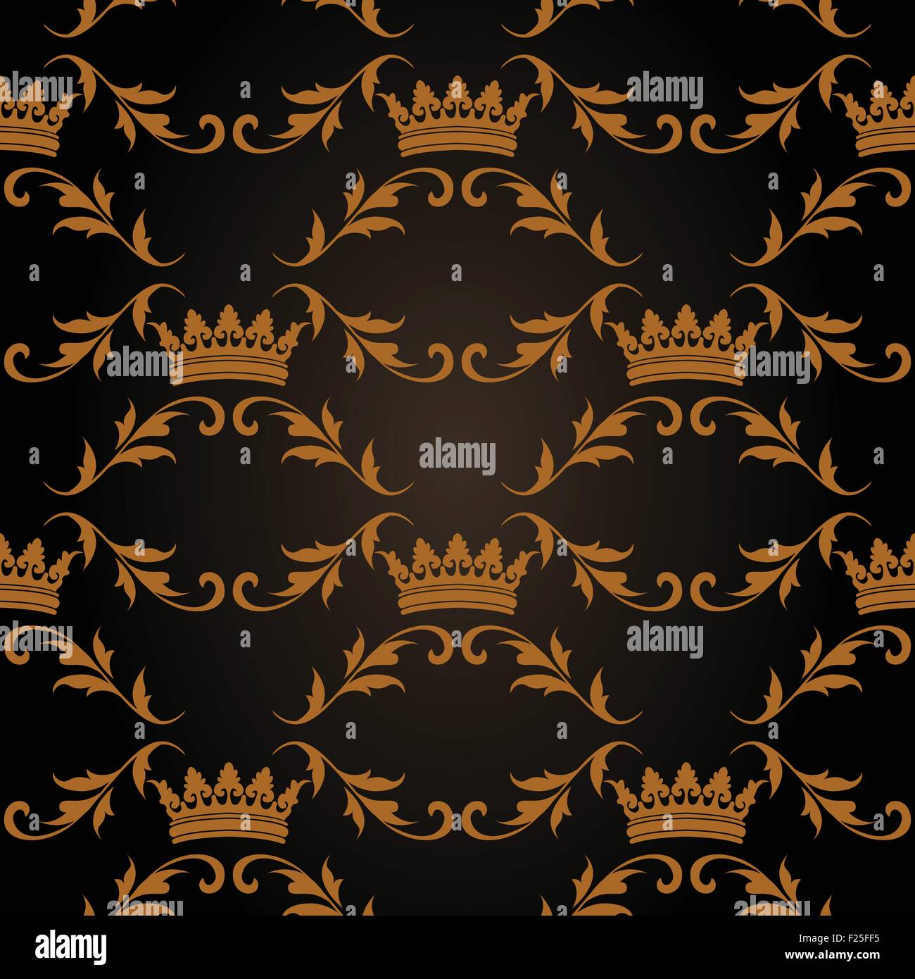 Seamless pattern with crowns Stock Vector Image & Art - Alamy