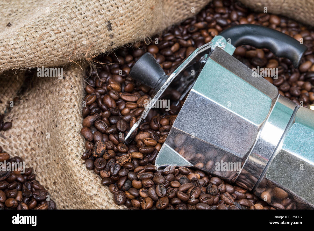 mocha in coffee beans Stock Photo - Alamy