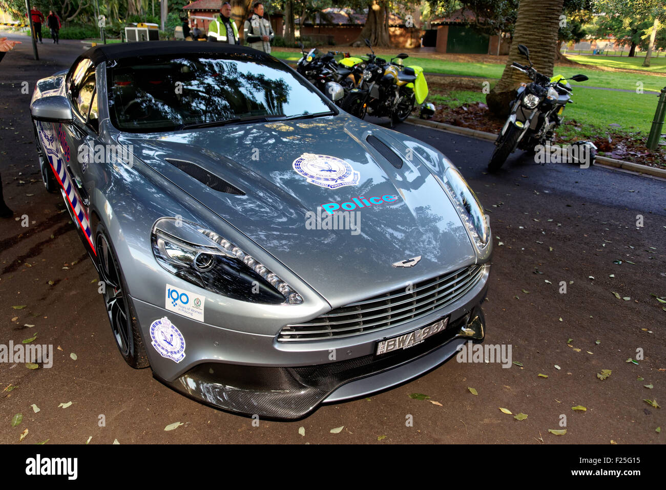 Sydney, Australia. 11th Sep, 2015. The NSW police debuted their McLaren ...