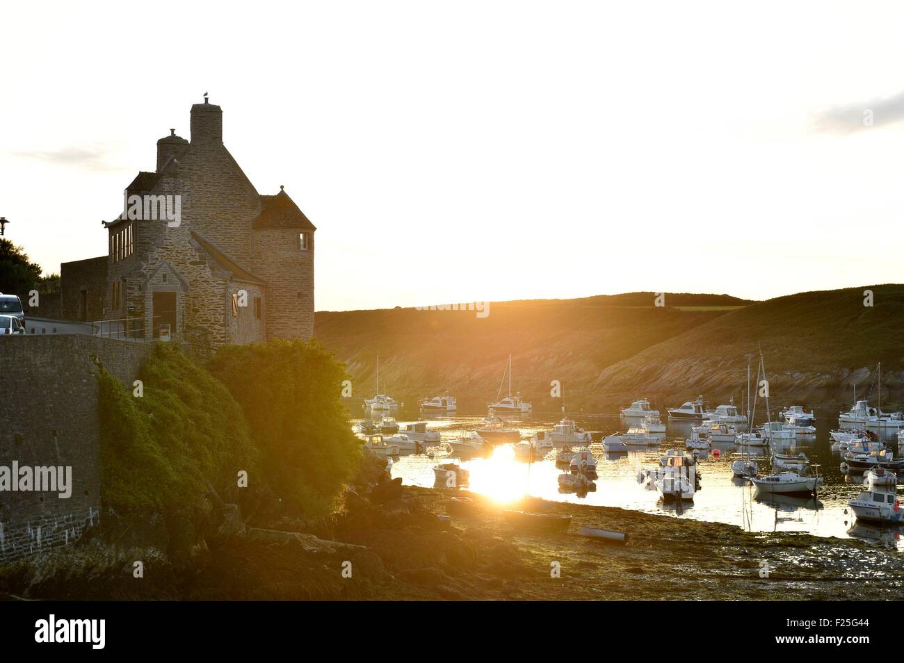 France, Finistere, Iroise see, Armorique Regional natural park, Le ...